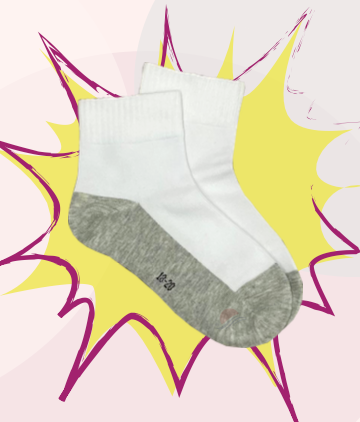 Basic White Socks - Preschool – Jeep Sing Fashion